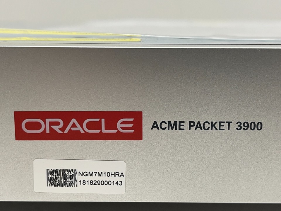Oracle Acme Packet 3900 AP3900 Session Border Controller SBC | eBay