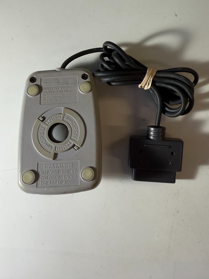 Super Nintendo SNES Mouse for Paint Accessory SFC OEM SNS-016 ...