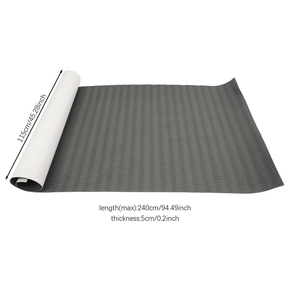 EVA Boat Decking Marine Flooring Mat 2.4*1.15m Boat Floor Mat Sheet Pad ...