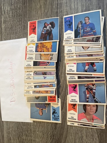 6 X 1975 O-Pee-Chee WHA OPC Hockey 🥅 Cards; Various Players, Conditions ...
