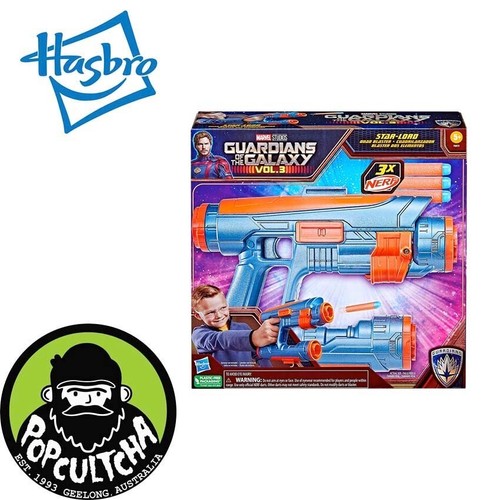 Guardians of the Galaxy Vol. 3 - Star-Lord Nerf Quad Blaster "New ...