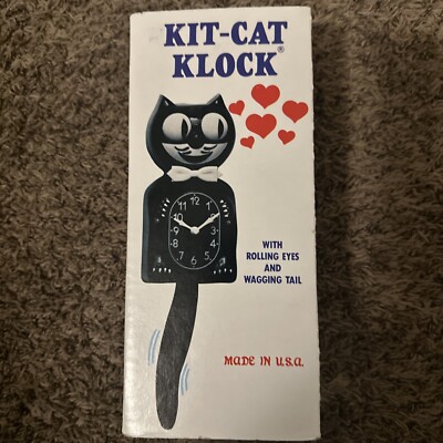 Vintage Kit Kat Clock California Clock company San Juan Capistrano New ...