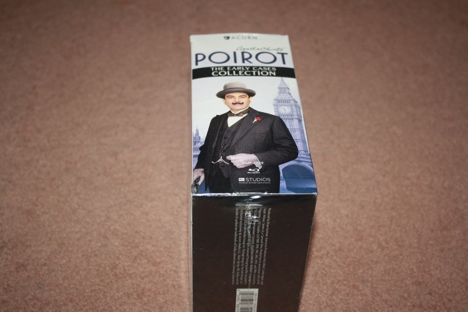 Agatha Christies Poirot: The Early Cases (Blu-ray Disc, 2012, 13-Disc ...