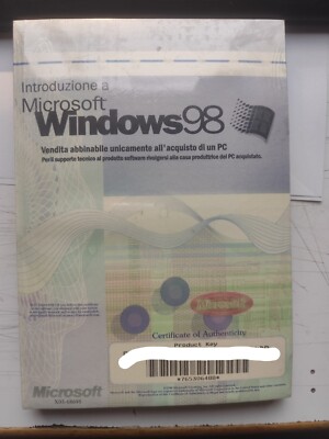MICROSOFT WINDOWS 98 CD HP BRIO - SIGILLATO - ITA | eBay