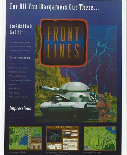 Front Lines Print Ad/Poster Art PC Big Box | eBay