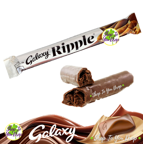 36 GALAXY RIPPLE MILK CHOCOLATE BARS 30G SPECIAL OFFER ONLY £29.95 BB ...