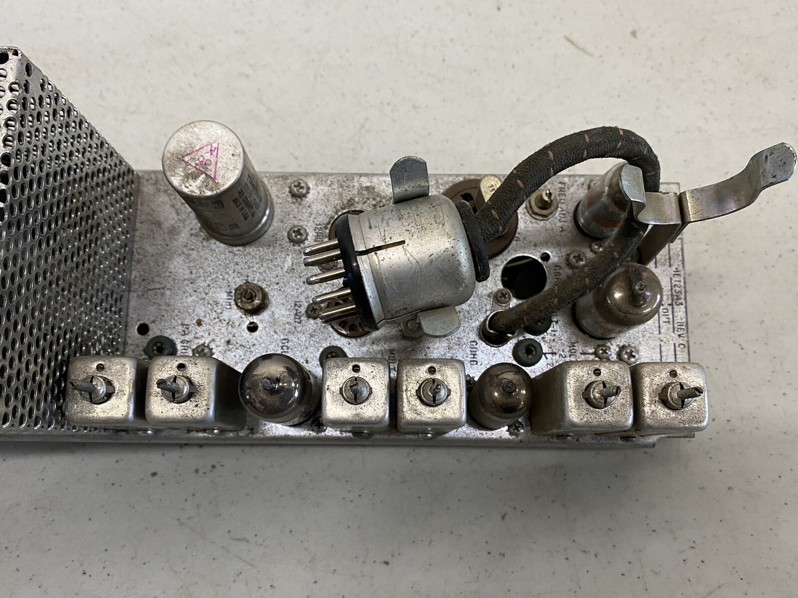 Vintage GE Progress Line Tube Mobile 2-Way Police Radio Transmitter ...