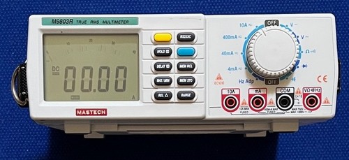 Mastech M9803R Bench-type Top LCD True RMS Digital Multimeter w/ test ...