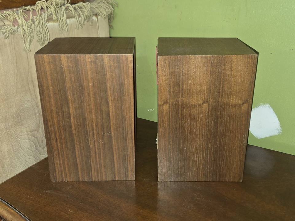 2 VTG ORIGINAL CALRAD VOLUMETRIC 2 WAY SPEAKER SYSTEM MADE IN JAPAN | eBay
