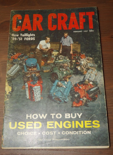 Car Craft Mini Magazine - February 1957 - Vol 4 No. 10 - Hot to Buy ...