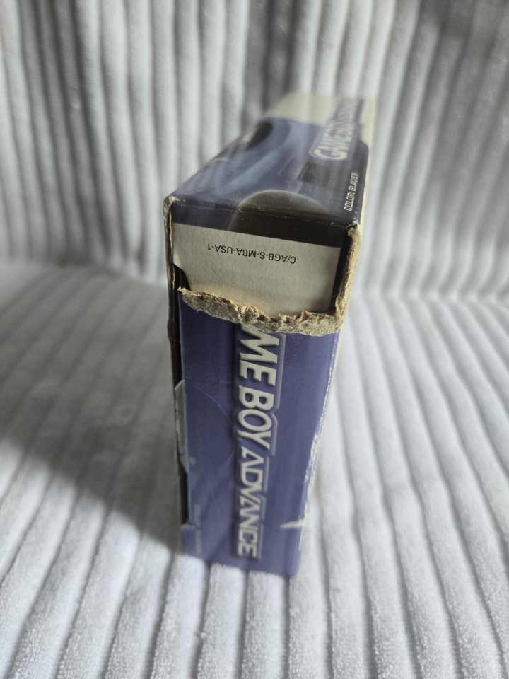 Nintendo Gameboy Advance 32 Bit Glacier Color Box And Papers Only! | eBay