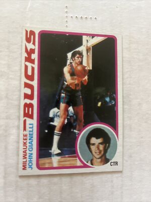 1979 John Gianelli Milwaukee Bucks Topps Basketball Card #101 | eBay