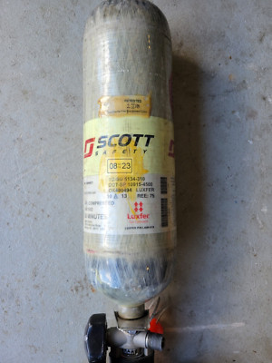Scott SCBA 4500 PSI Firefighter 30 Minute Bottle Air Tank Cylinder ...