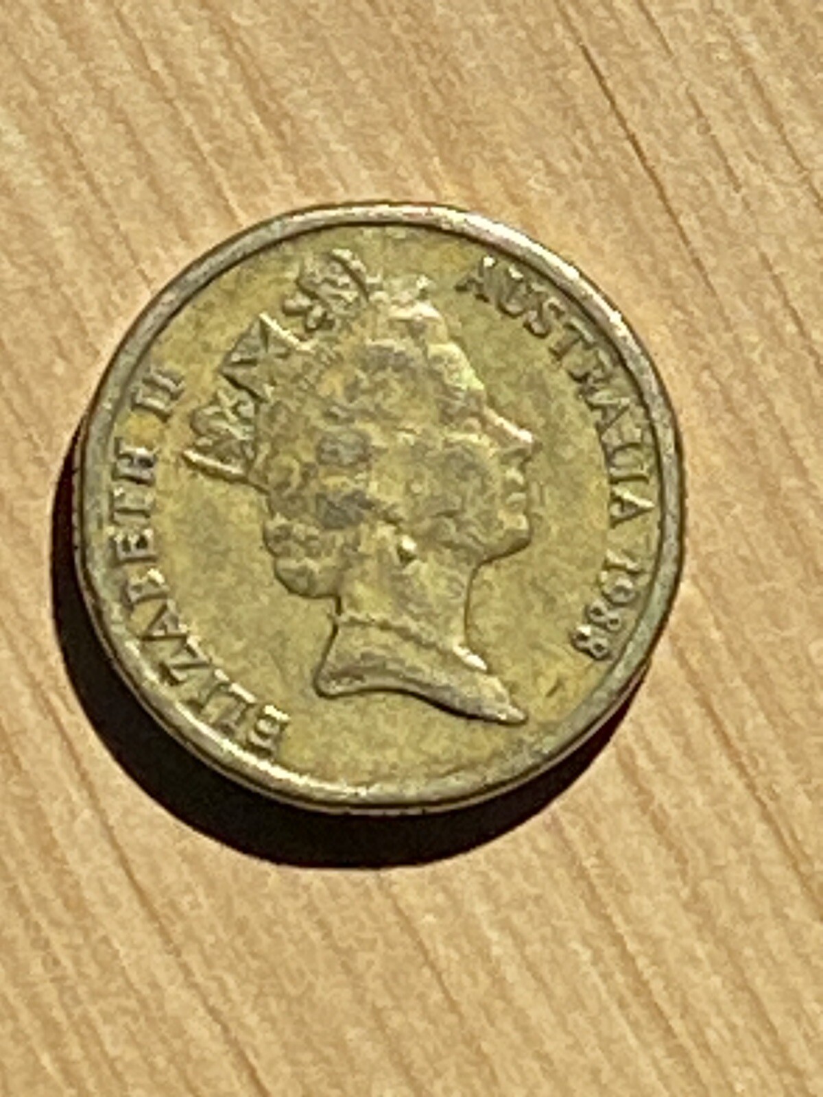 1988 $2 Two dollar coin Australia Horst Hahne HH Initials Circulated ...