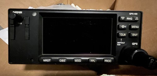 GARMIN 400W WAAS GPS 14/28 VDC P/N 011-01057-10 WITH FAA FORM 8130-3 | eBay
