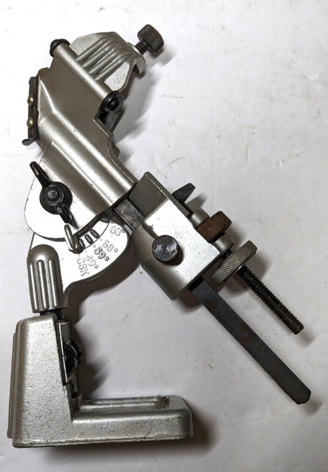 VTG SEARS CRAFTSMAN 9-6677 DRILL BIT SHARPENING GRINDING ATTACHMENT USA ...