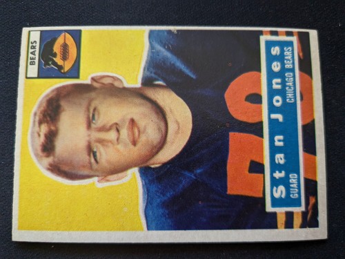 1956 Topps Football Card # 71 Stan Jones RC (HOF) - Chicago Bears (EX ...