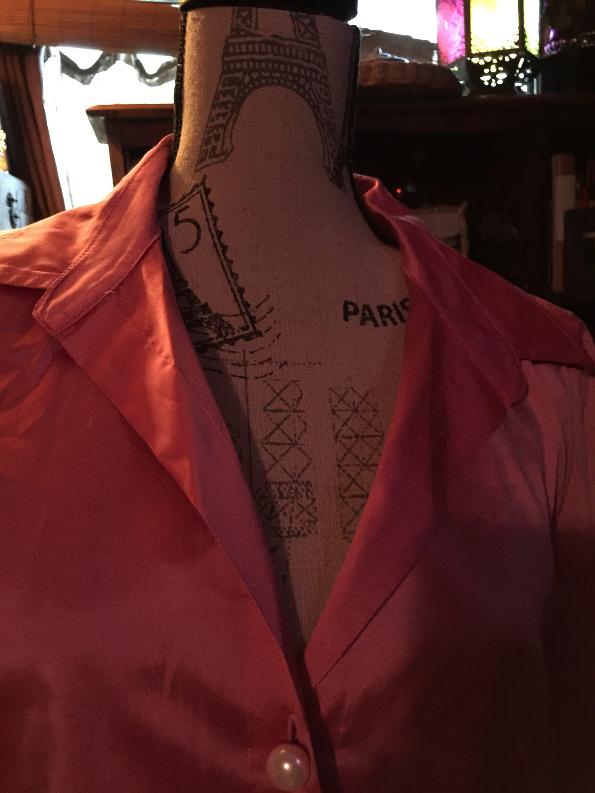 RODIKA ZANIAN "Pretty In Pink" Pink Silk Jacket Size 40 | eBay