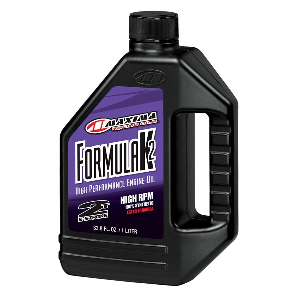Maxima Racing Oils Formula K2 2-Stroke Synthetic Premix Engine Oil, 1 ...