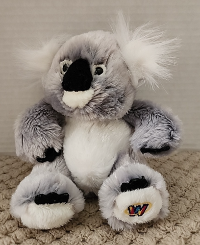GANZ Webkinz Lil' Kinz Koala Gray Small Plush Stuffed Animal Toy HS113 ...