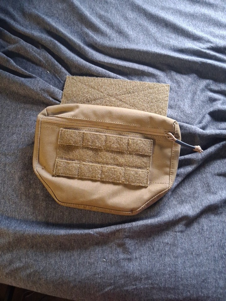 Simp Chest Rig Coyote Brown 5 Mag Inserts With Fany Pouch And Ziper ...