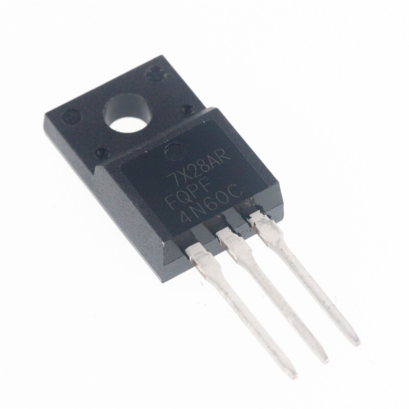 20pcs fqpf4n60c 4n60 4a 600v n-channel field effect transistor to-220f ...