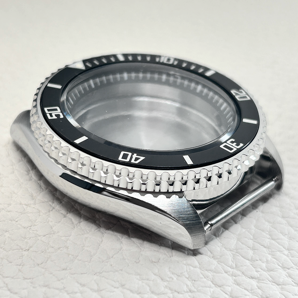 42mm Vintage Retro Diver Case for NH35 NH36 Mod Watch Parts Stainless ...