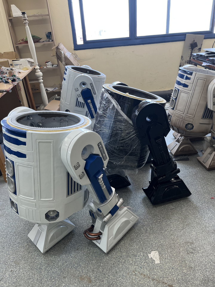 New V4.2! R2-D2 –RemoteControlled Life Size Star Wars Compatible ...