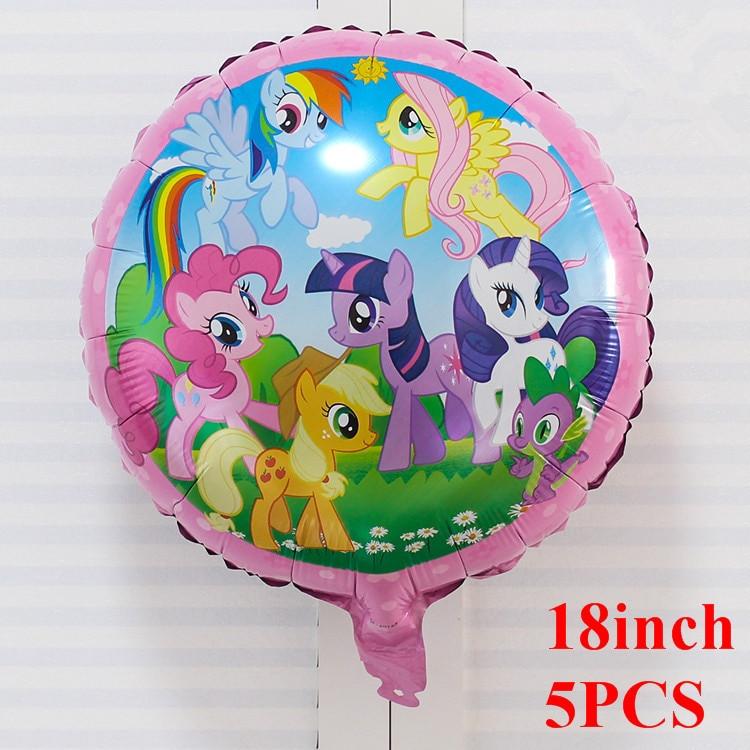 My Little Pony Foil Balloons Helium Balloon Girls Toys Birthday Party ...