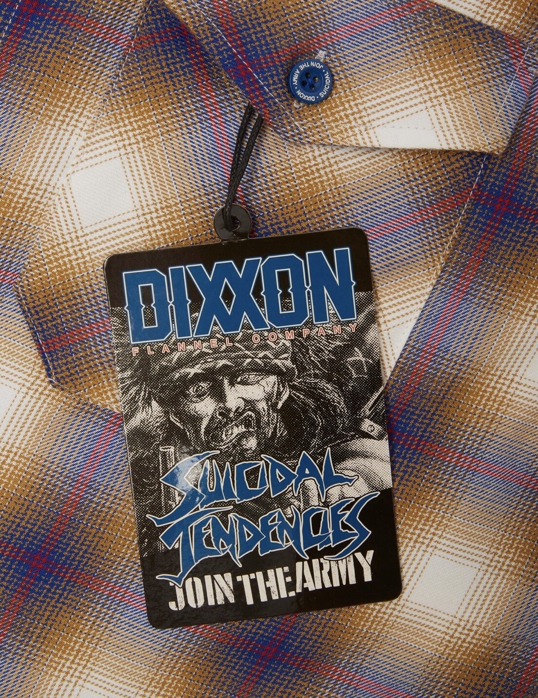 DIXXON “SUICIDAL TENDENCIES Join The Army” FLANNEL….WOMENS XL…BNIB | eBay