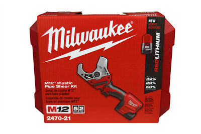 Milwaukee Electric Tool 2470-21 12V Lithium-Ion M12 Cordless Shear Kit ...