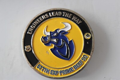 USAF Air Force 577th Exp Prime Beef SQ Challenge Coin | eBay