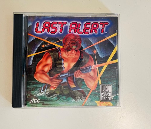 Last Alert - TurboGrafx-16 CD, Case and Manual | eBay