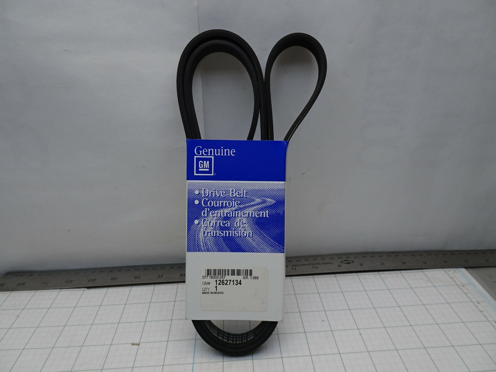 GM 12627134 Serpentine Belt 5PK1765 OEM NOS General Motors | eBay