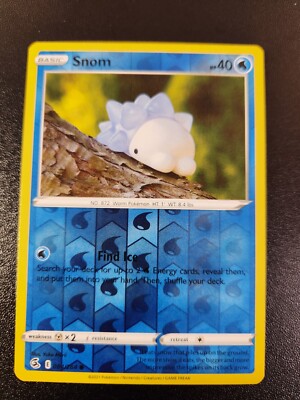 Pokemon TCG Snom 084/264 SWSH - Fusion Strike Reverse Holo Common | eBay