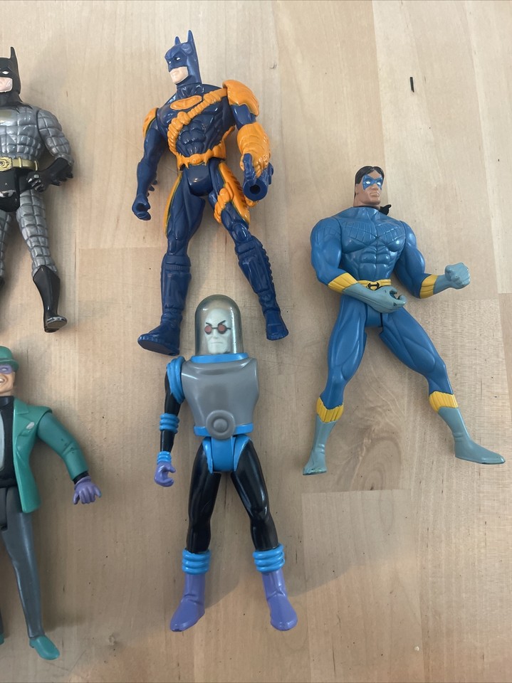 Vintage 1990's DC Comics Assorted Action Figures By Kenner DC Comics Lot of 7 | eBay