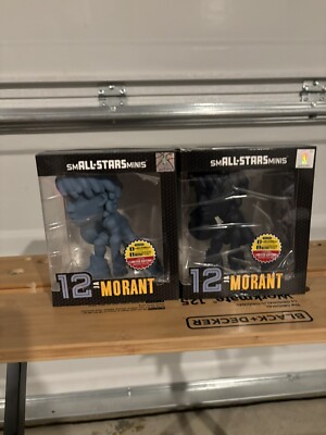 NBA smALL-STARS mini 6” Figure Ja Morant Very Rare Light And Dark Blue ...