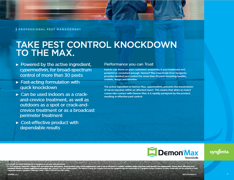 16 Oz Demon Max Pest Insect Control Insecticide 25.3% Ants Spiders ...