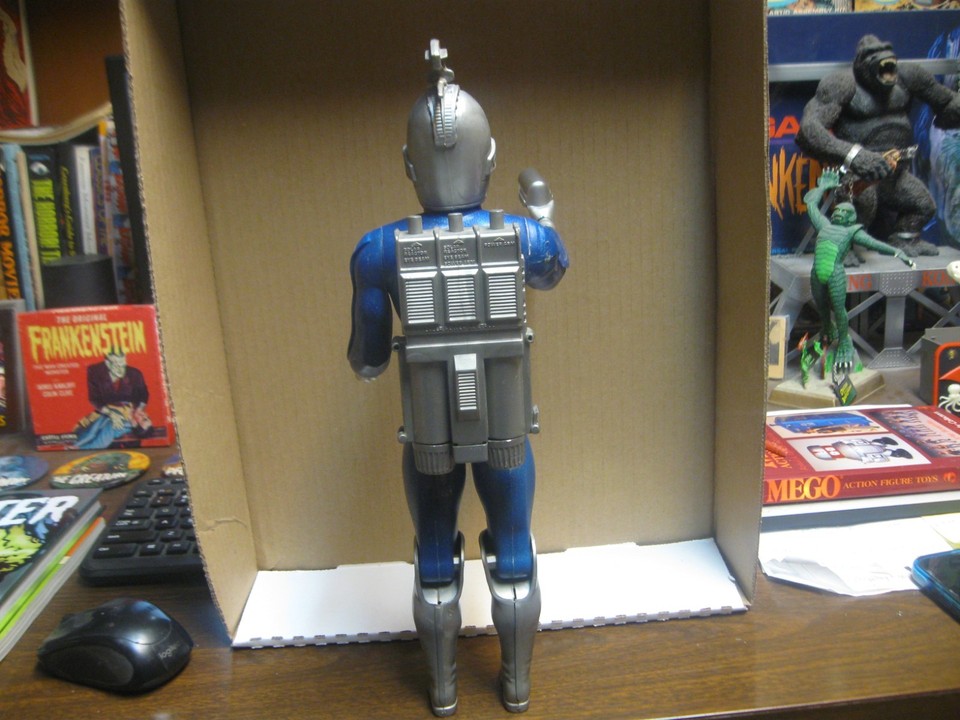 1960s VINTAGE MATTEL MAJOR MATT MASON CAPTAIN LAZER FIGURE NICE NEEDS ...