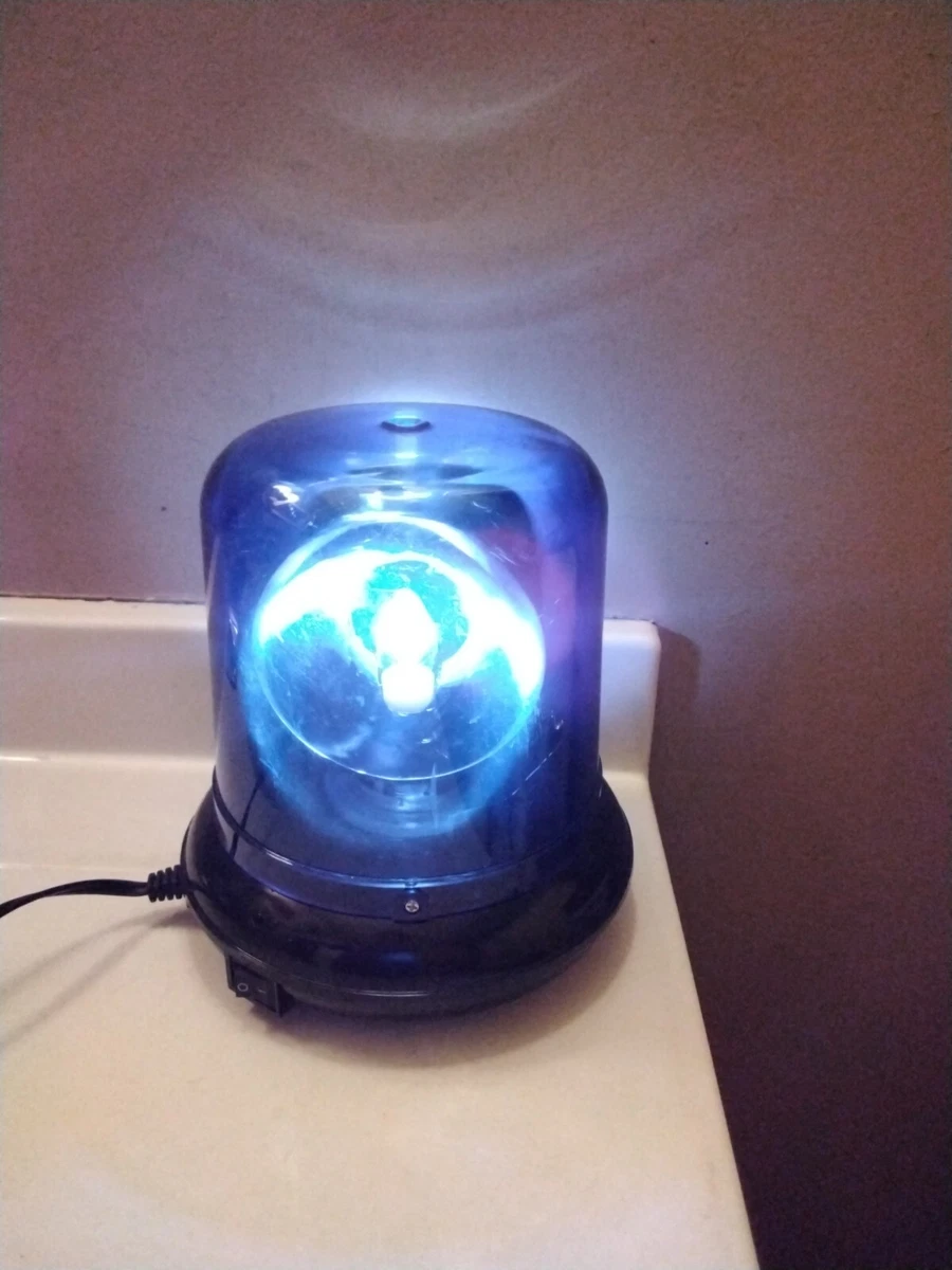 Rotating Police Lights Party