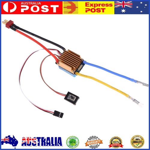 Waterproof 320A Brushed ESC Electrical Speed Controller for 1/10 RC Car ...