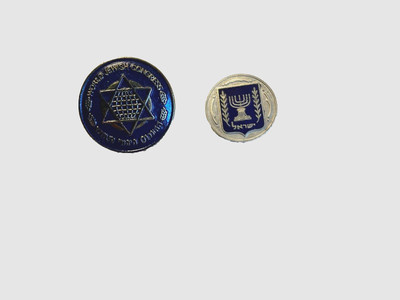 Vintage pins: World Jewish Congress and Palestine Pioneer Foundation | eBay