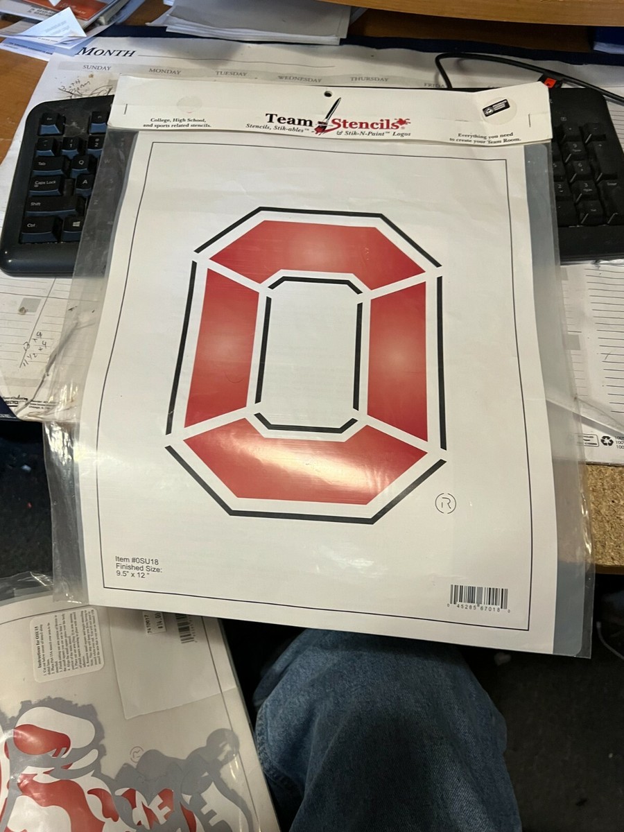 Ohio State Logo Stencil