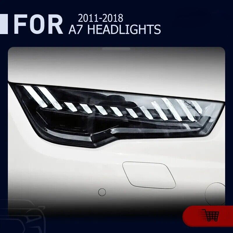 LED Headlights Front lamp Assembly For Audi A7 C7 RS7 2011-2018 ...