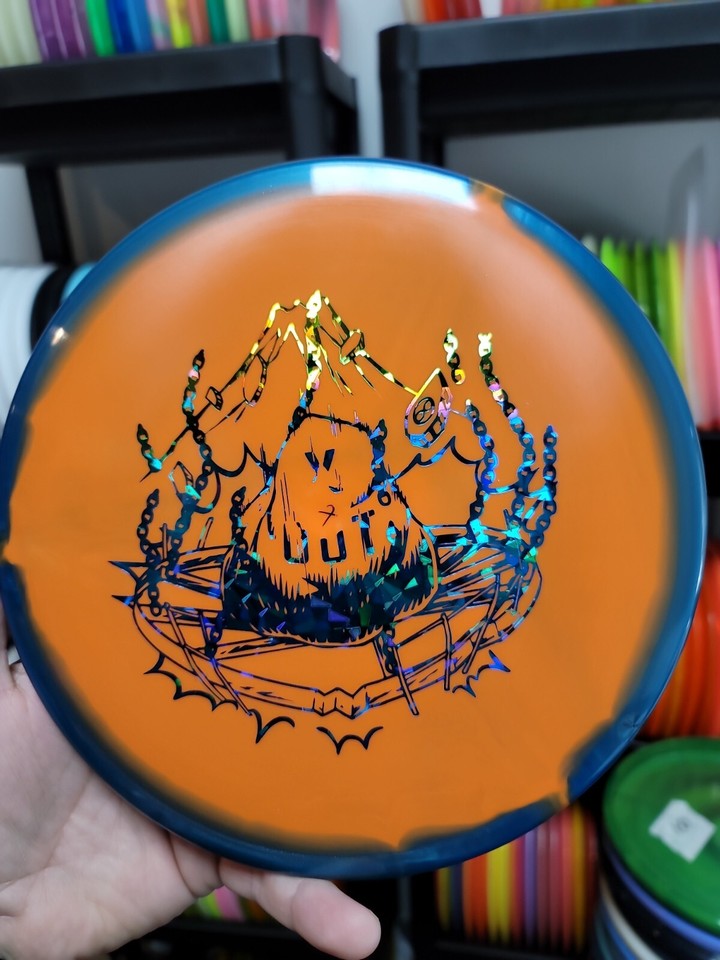 Infinite Discs #1 Halo S-Blend Tomb First Run X-Out Disc Golf Putter ...
