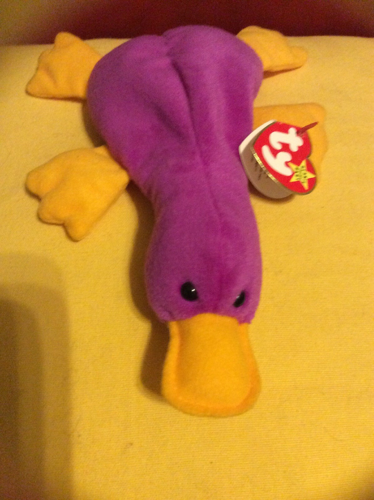 ***RARE*** TY BEANIE BABY ORIGINAL 1993 PATTI THE PLATYPUS Style 4025 ...