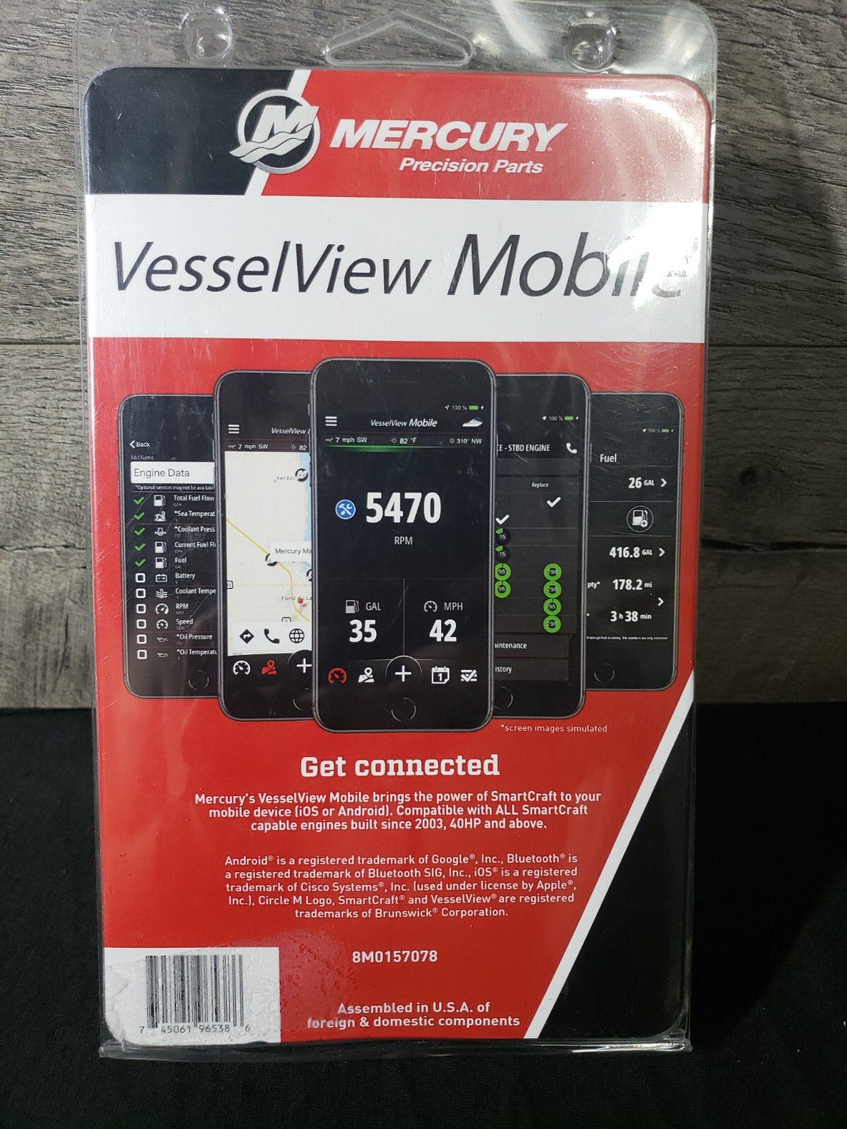 OEM Mercury SMARTCRAFT Vessel View Mobile 8M0115080 for sale online | eBay