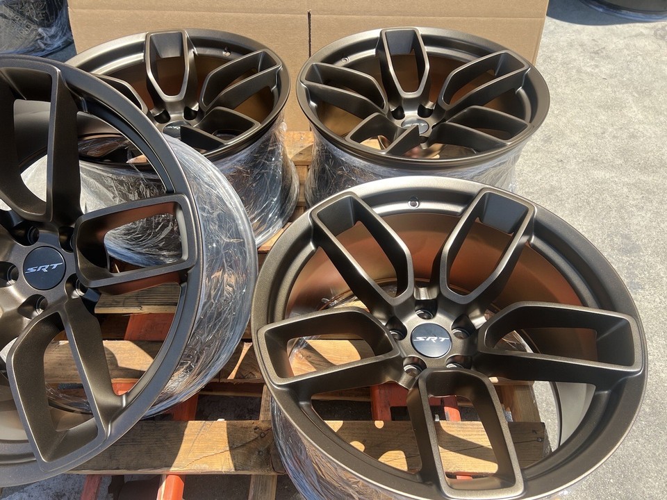 20” OEM CHARGER CHALLENGER HELLCAT WIDE BODY BRONZE REDEYE SRT WHEELS ...