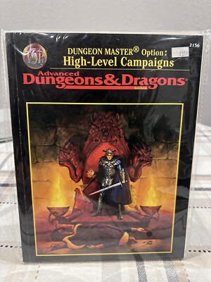Dungeon Master Option: High-Level Campaigns - AD&D 2156 | eBay