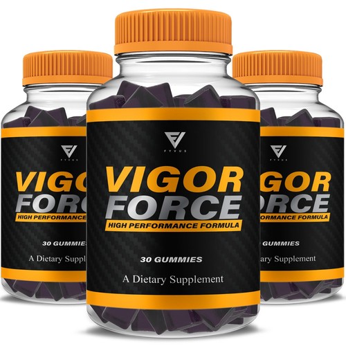 (3 Pack) Vigor Force Gummies, VigorForce Maximum Performance (3 Month ...